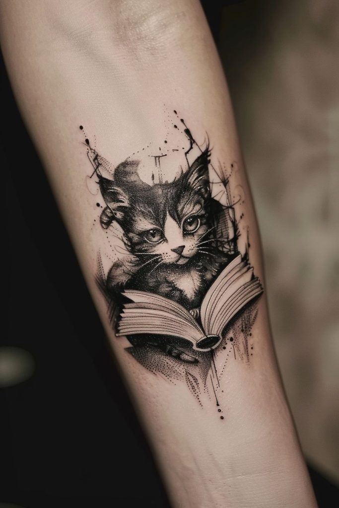 25 Purrfect Adorable Cat Tattoo Ideas That Will Leave You Feline ...