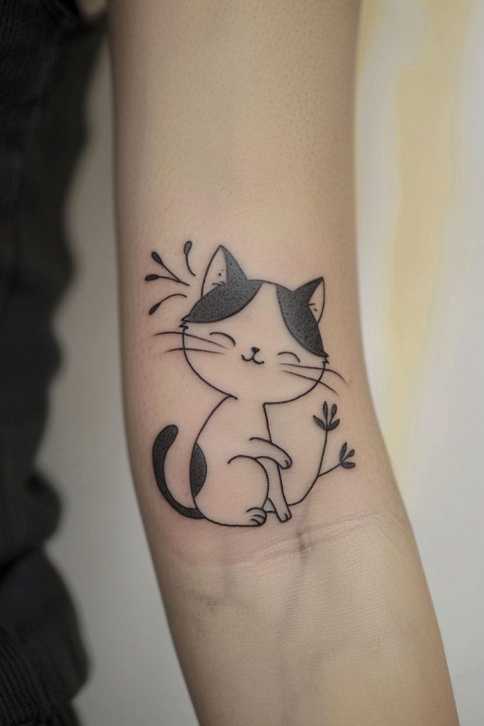 25 Purrfect Adorable Cat Tattoo Ideas That Will Leave You Feline ...