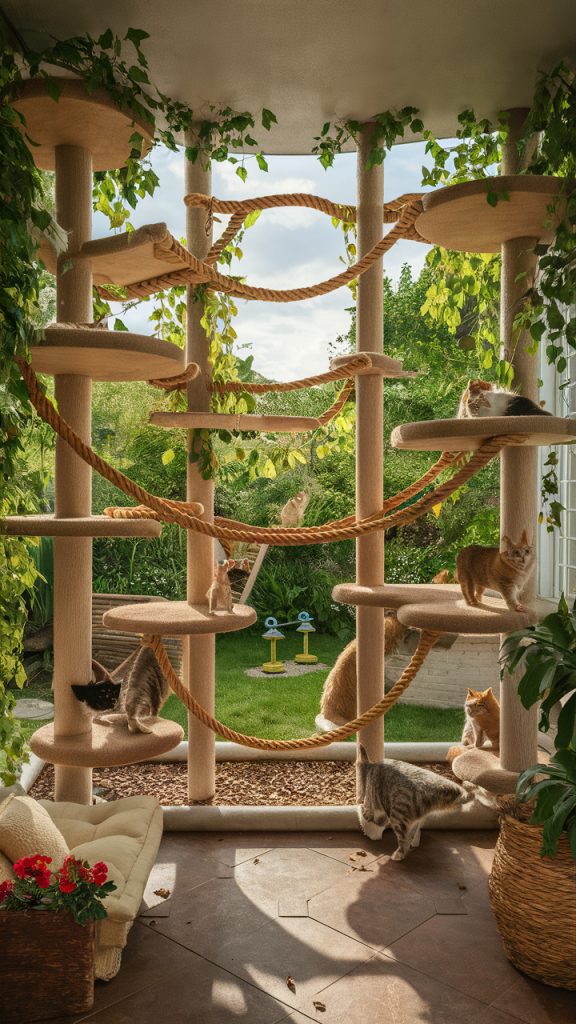 10 Whisker-ific Catio Ideas for Cats to Get Your Purr-fect Outdoor Oasis