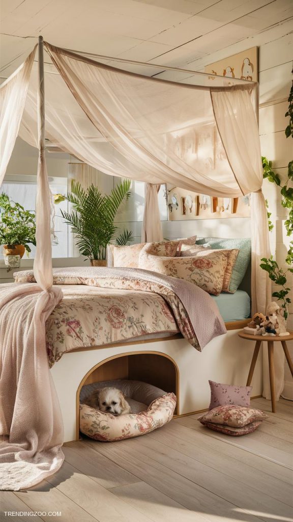 10 Beds with a Dog Bed Underneath Design Ideas for CoLiving