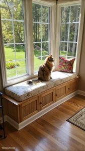 10 Stunning Cat Window Perch Ideas for Your Cat to Daydream (You'll ...