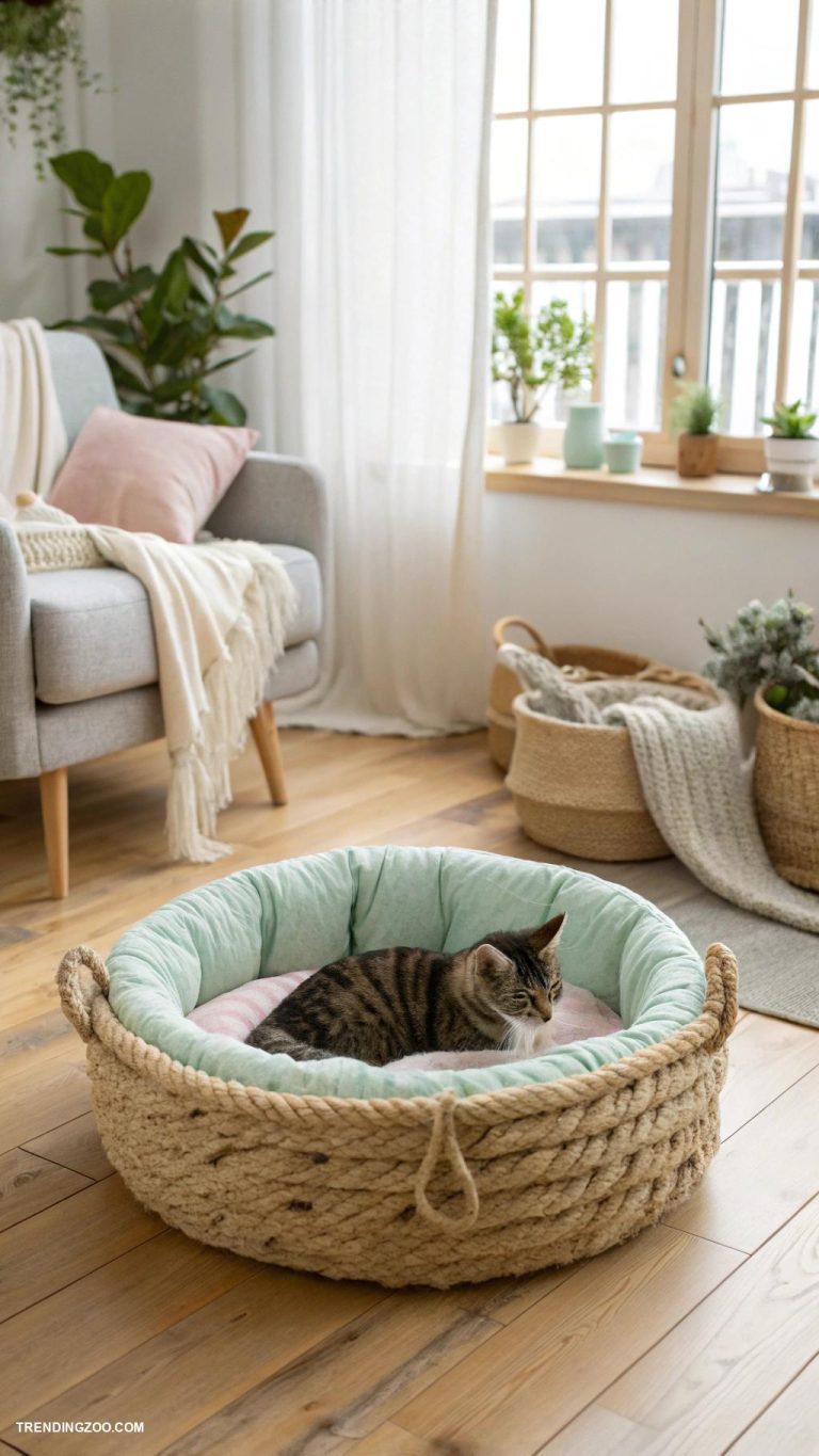 10 DIY Cat Bed Ideas for Hours of Cozy Cat Naps