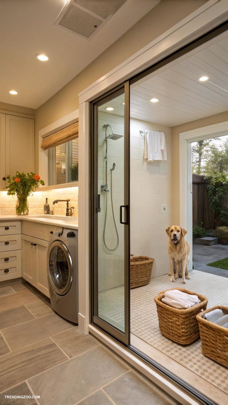 10 Innovative Dog Shower in Laundry Room Ideas to Make Bath Time a ...