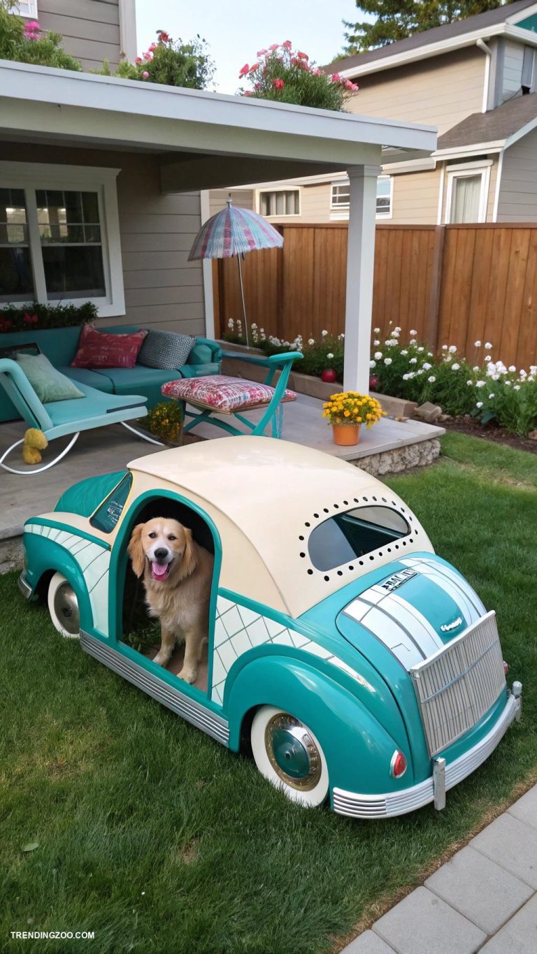 10 Modern Dog House Designs That Will Make You Howl with Joy!