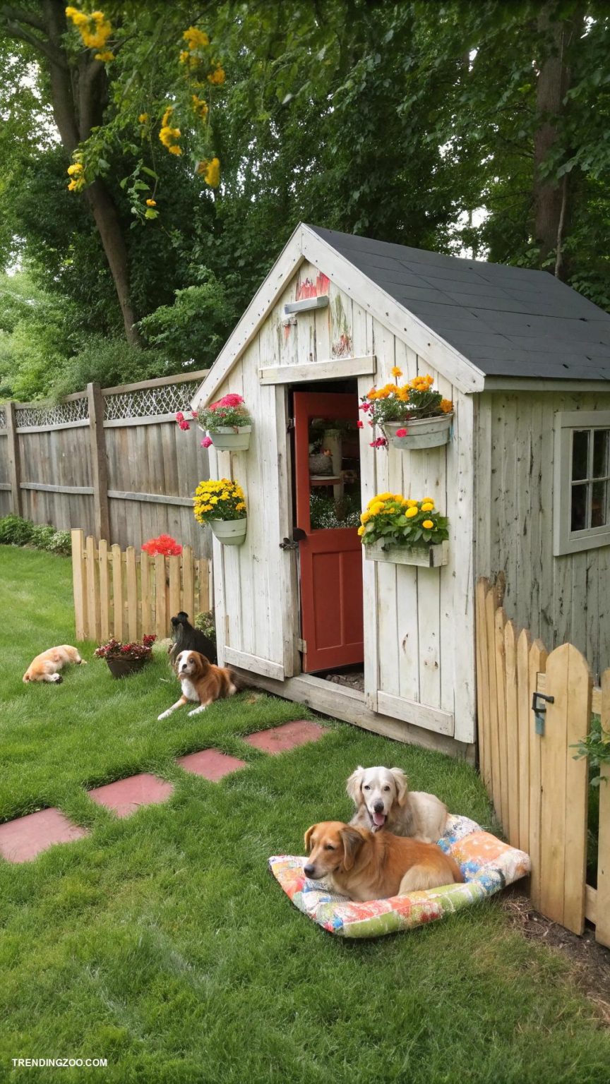 10 Rustic Dog House Designs for Your Pup to Get Cozy Inside