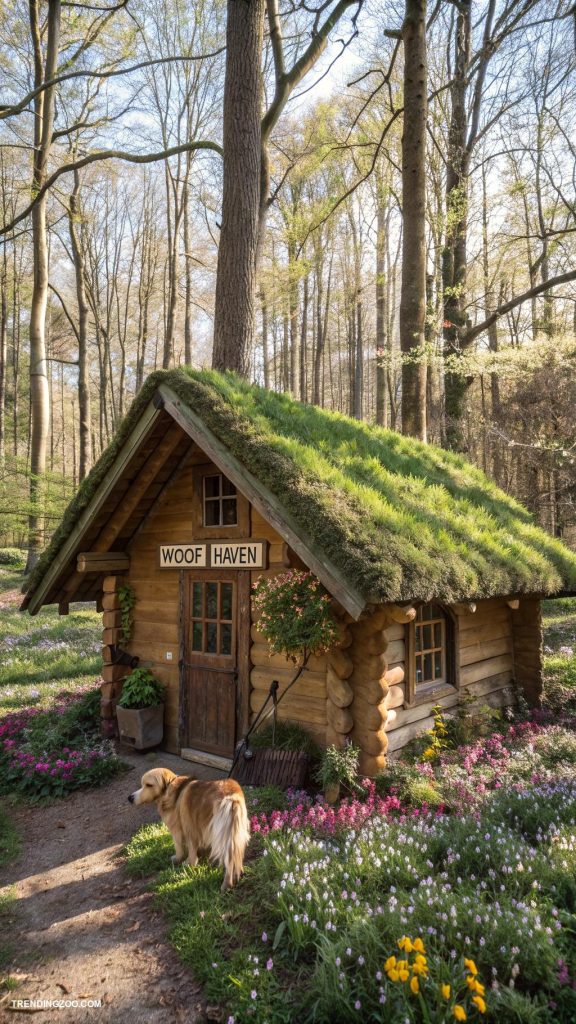 10 Rustic Dog House Designs for Your Pup to Get Cozy Inside