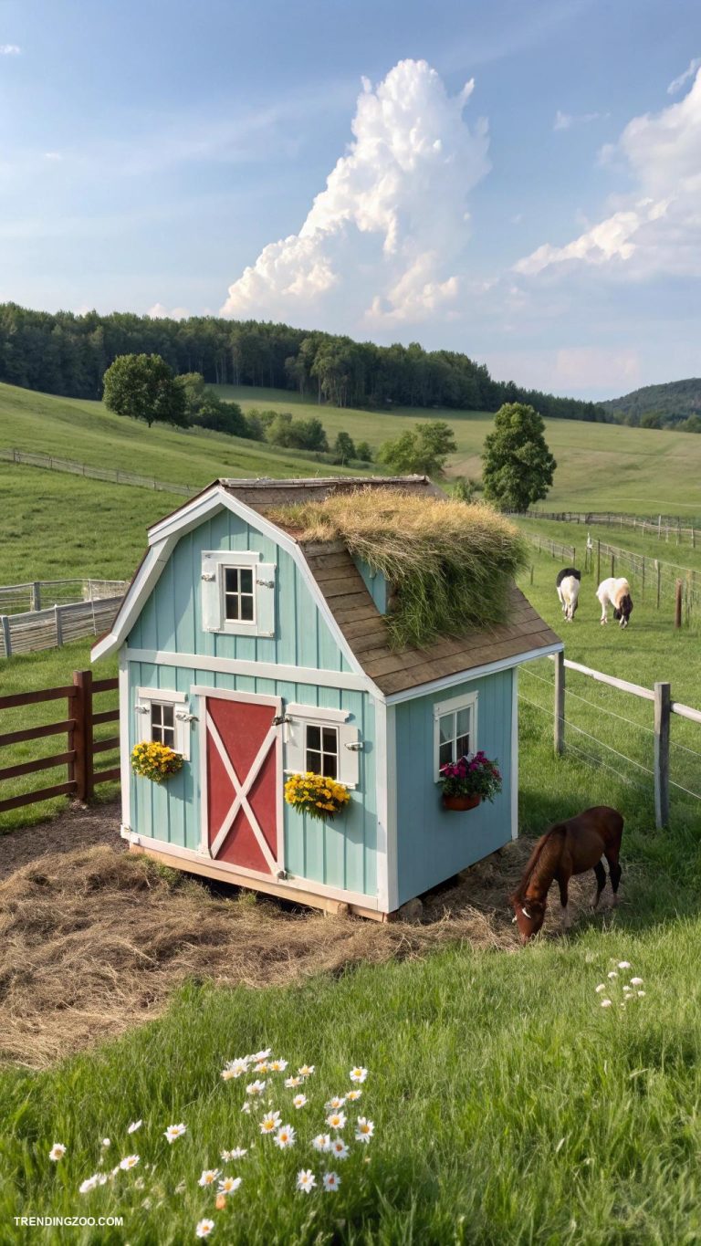 10 Simple Horse Barns to Amaze Your Equine Friends (Don't Miss #5!)