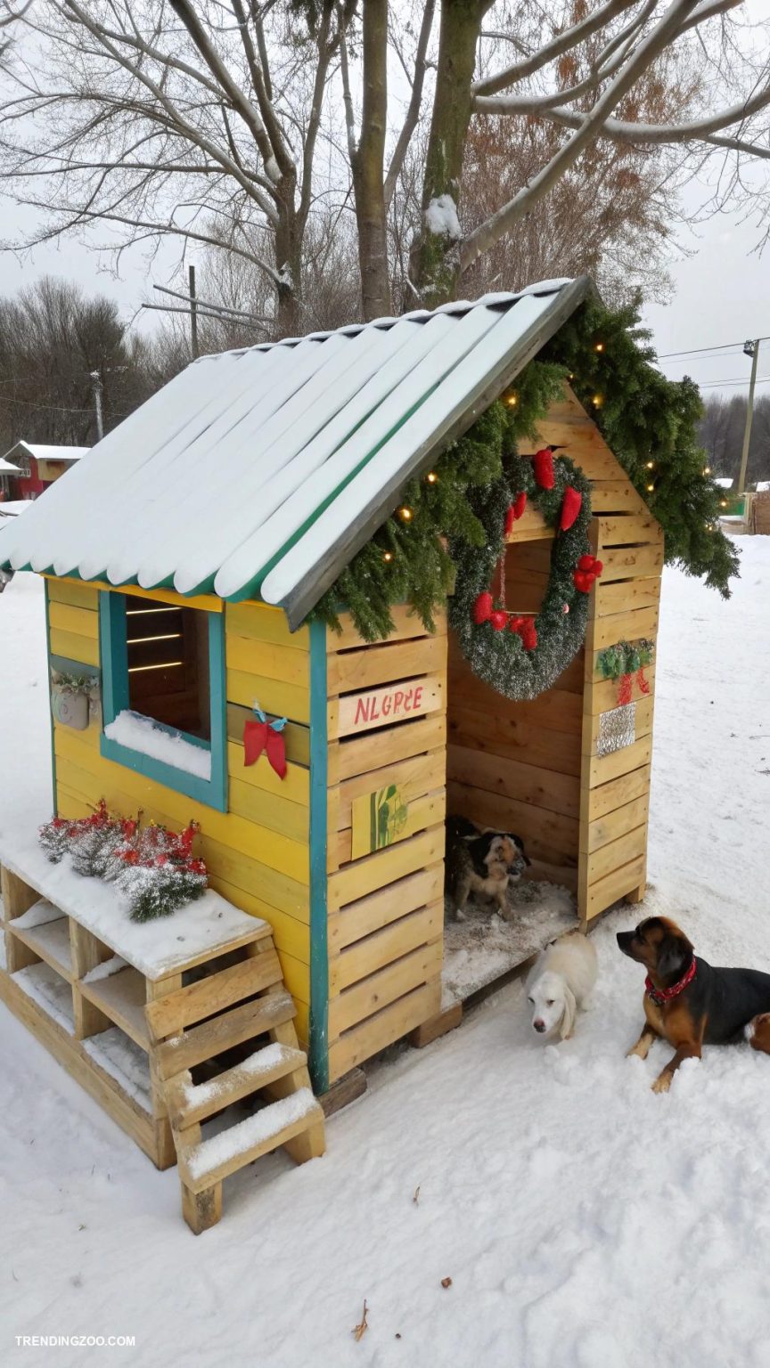 10 Cool Outdoor Winter Dog House Ideas To Keep Your Pup Cozy
