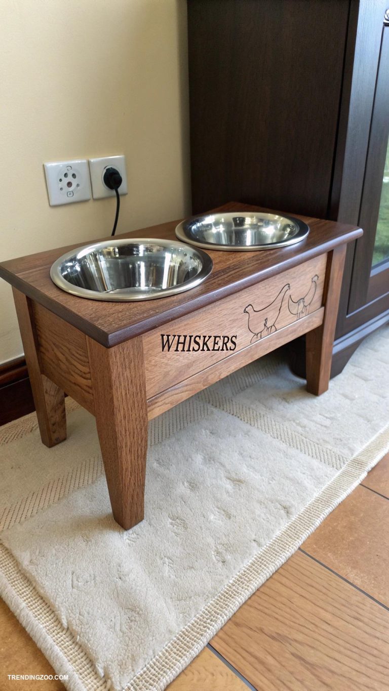 10 Practical Cat Food Station Ideas for Your Home
