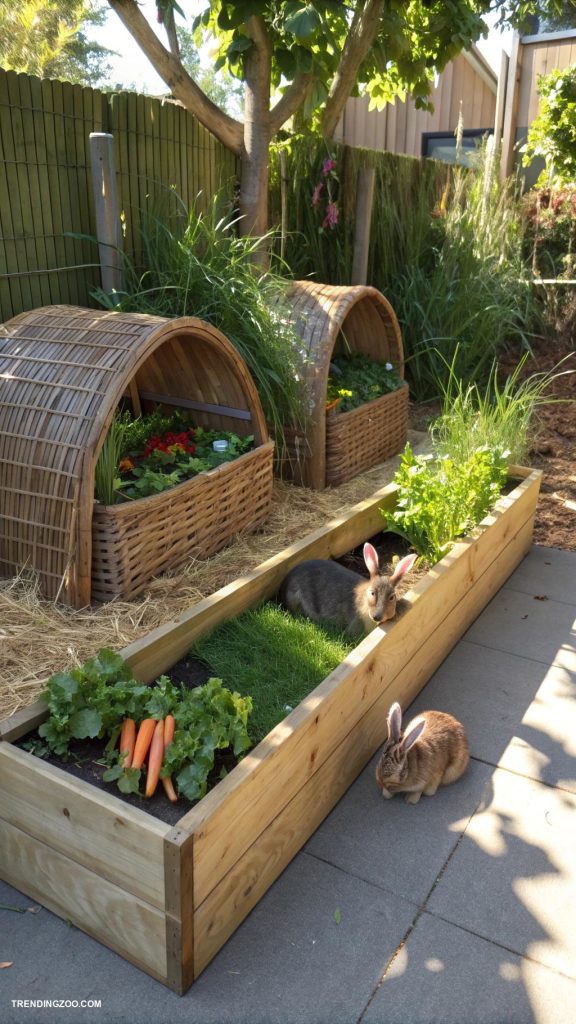 10 Amazing Outdoor Bunny Habitat Ideas