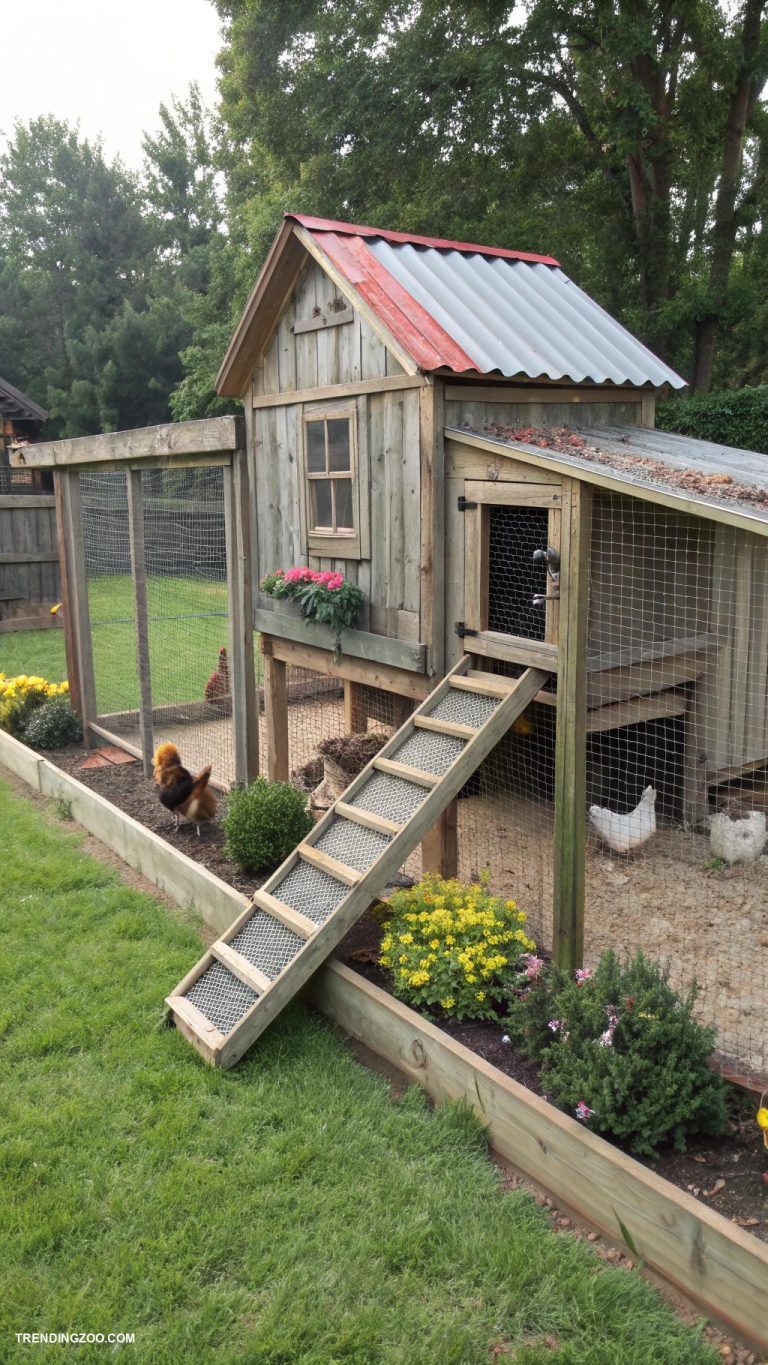 10 DIY Chicken Pen Ideas for Your Backyard Flock