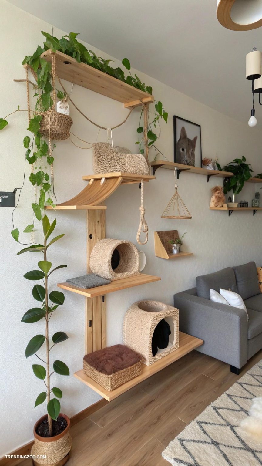 10 Genius Cat Wall Ideas To Keep Kitty Happy
