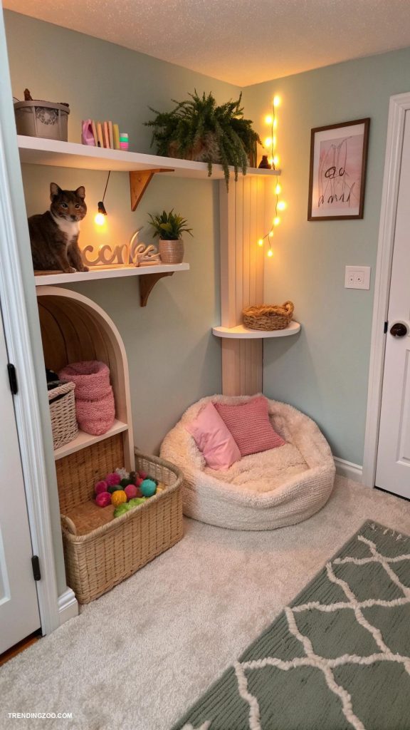 How to Convert a Closet into a Cat Room (10 Ideas)
