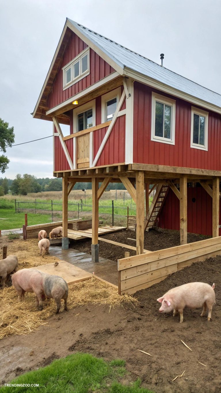 10 Amazing Pig House Ideas for Your Backyard Farm