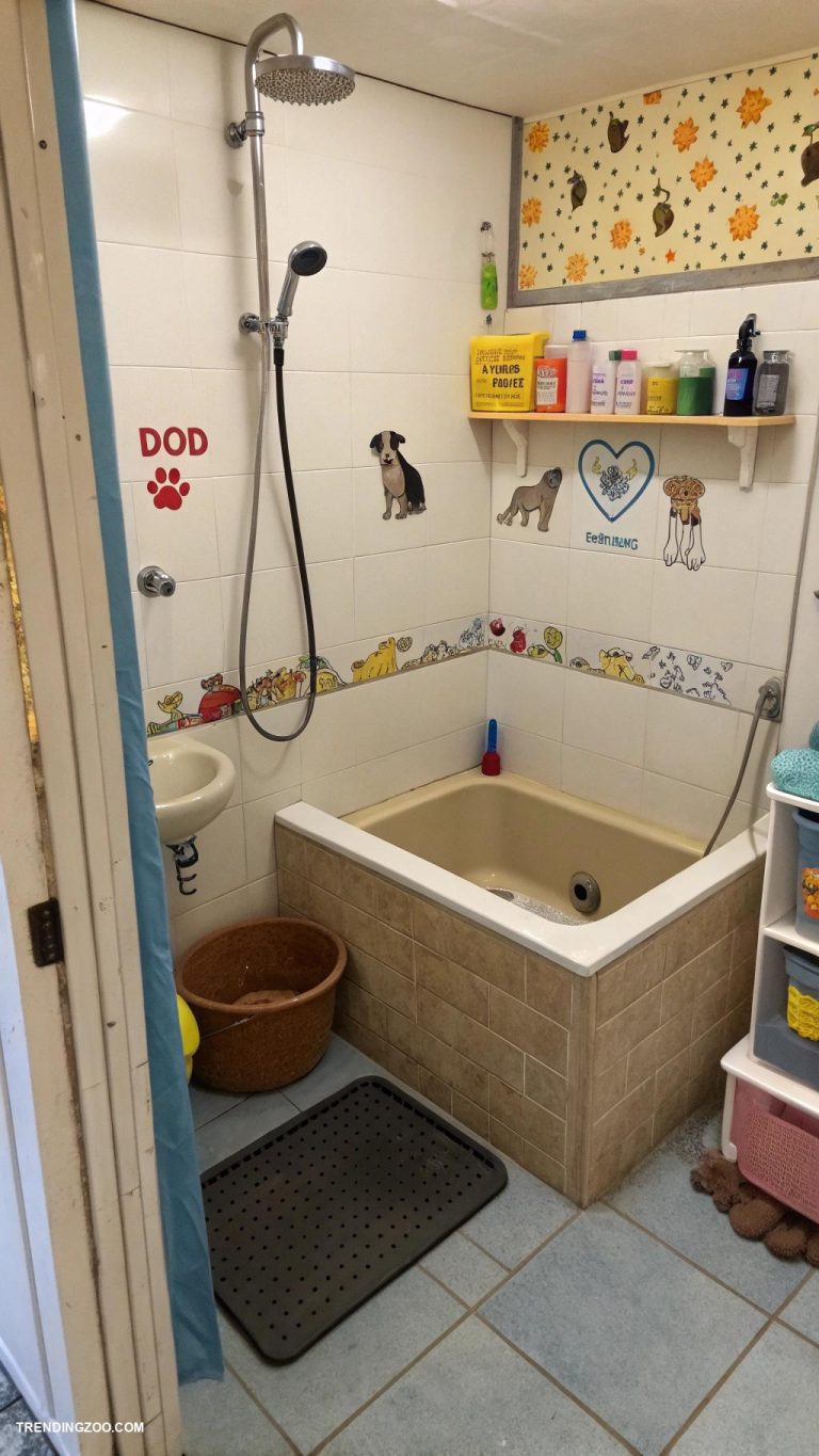 18 Simple Homemade Dog Bath Tub Ideas for Easy Grooming